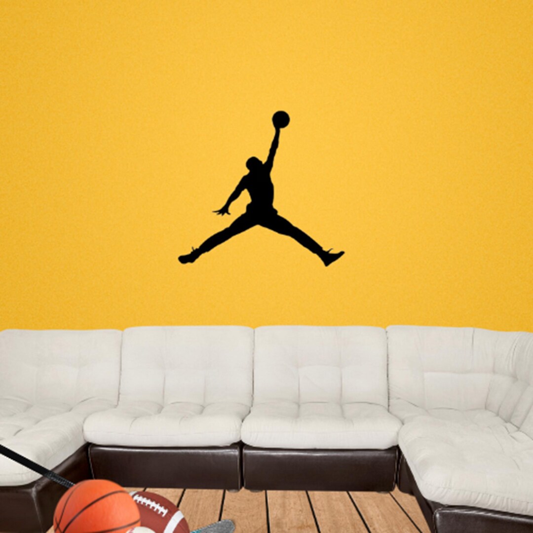 Jordan Wall Decal / Michael Jordan Decal / Air Jordan Wall Decal ...