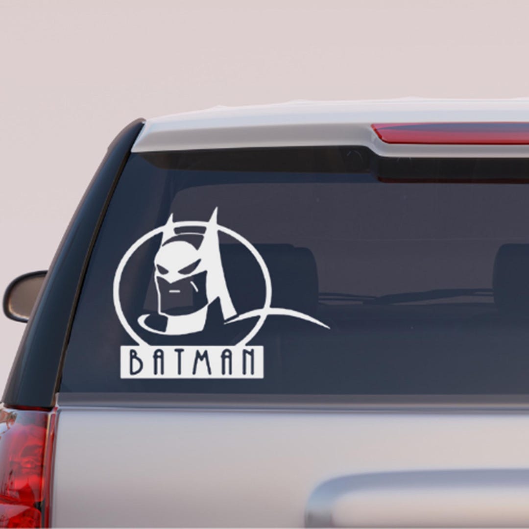 Batman Car Decal / Batman Cape Decal / Dark Knight Decal / Batman Car ...