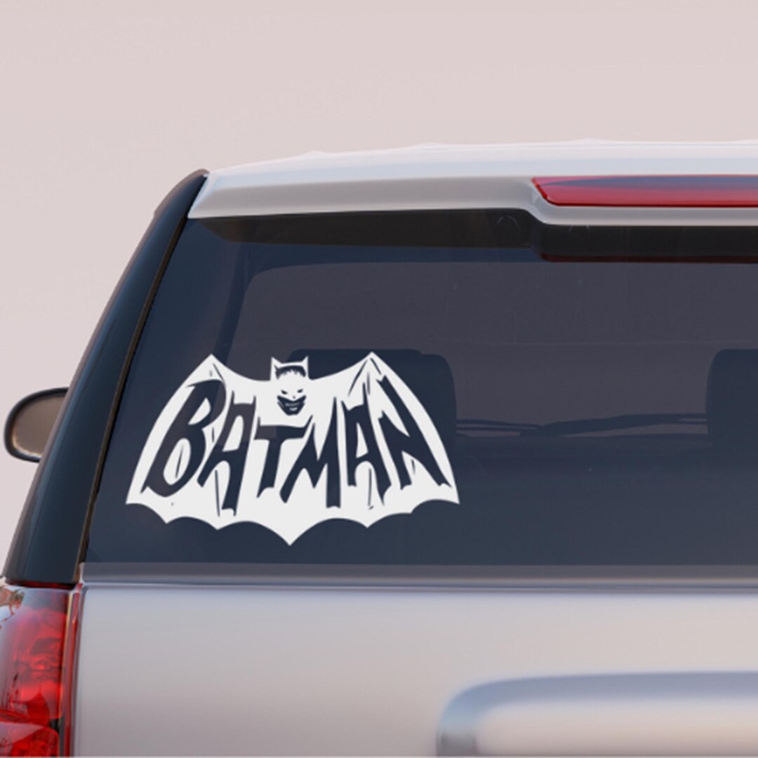 Batman Car Decal / Batman Cape Decal / Dark Knight Decal / Batman Car ...