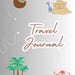 Digital Travel Journal,travel Planner , Vacation Planner, Travel ...