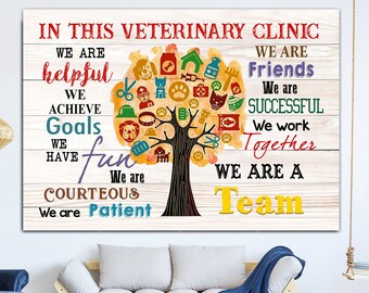 Vet Tech Poster - Etsy