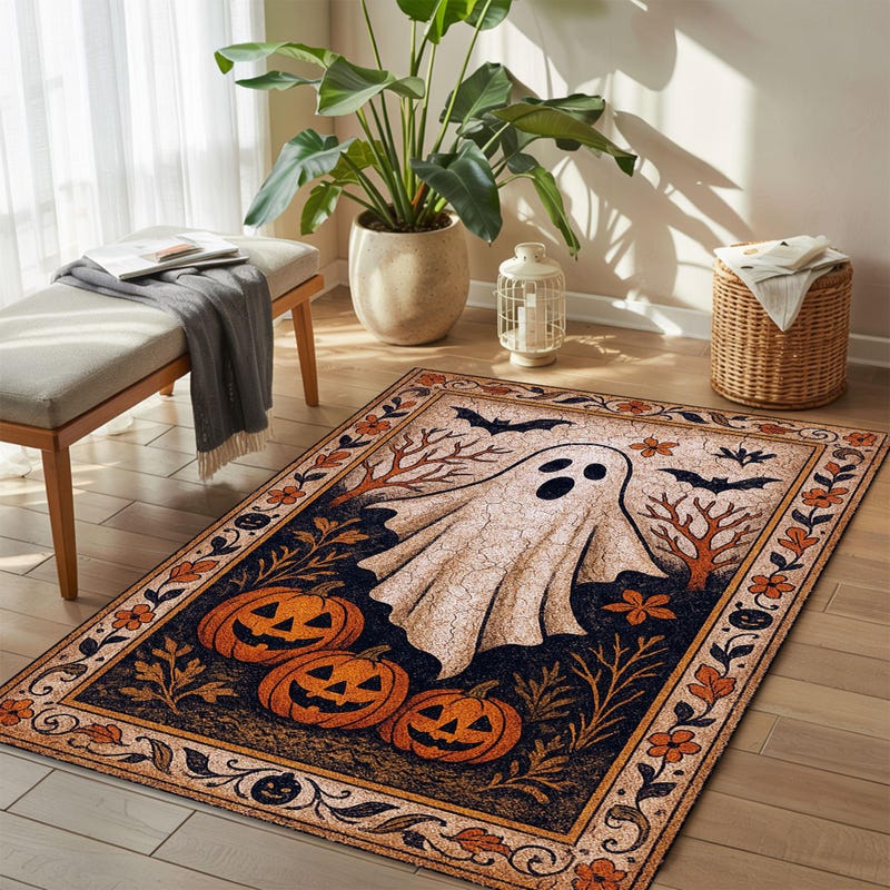 Halloween Rug - Etsy