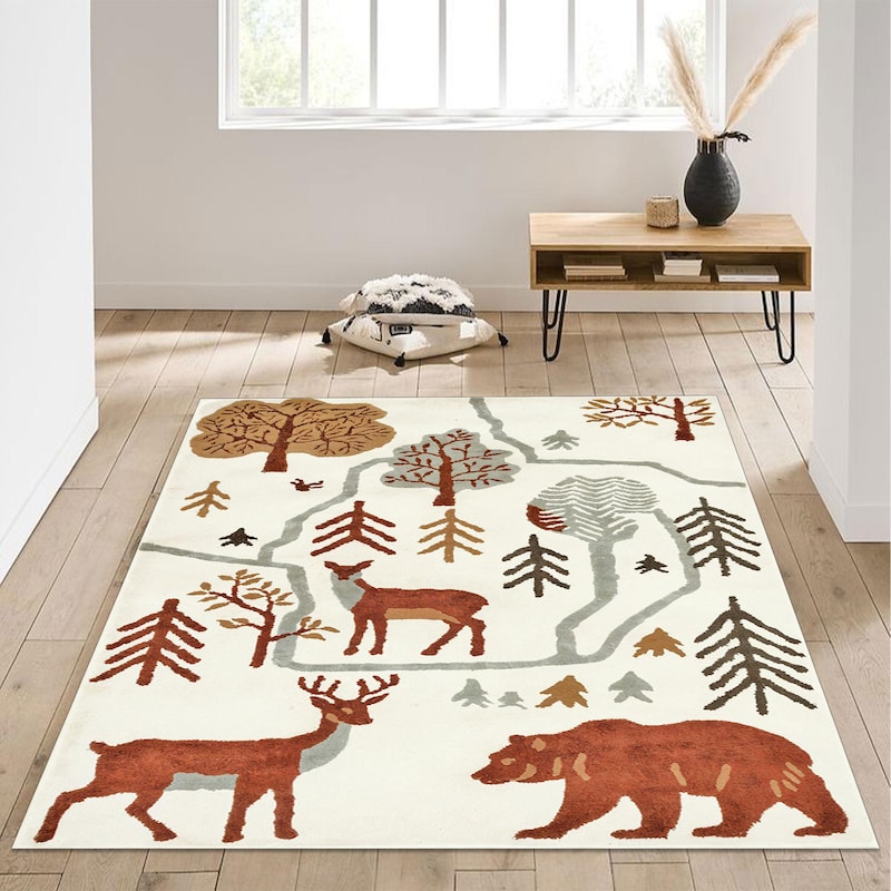 Woodland Rug - Etsy