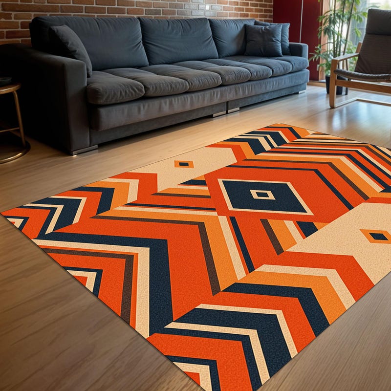 Chevron Rug - Etsy