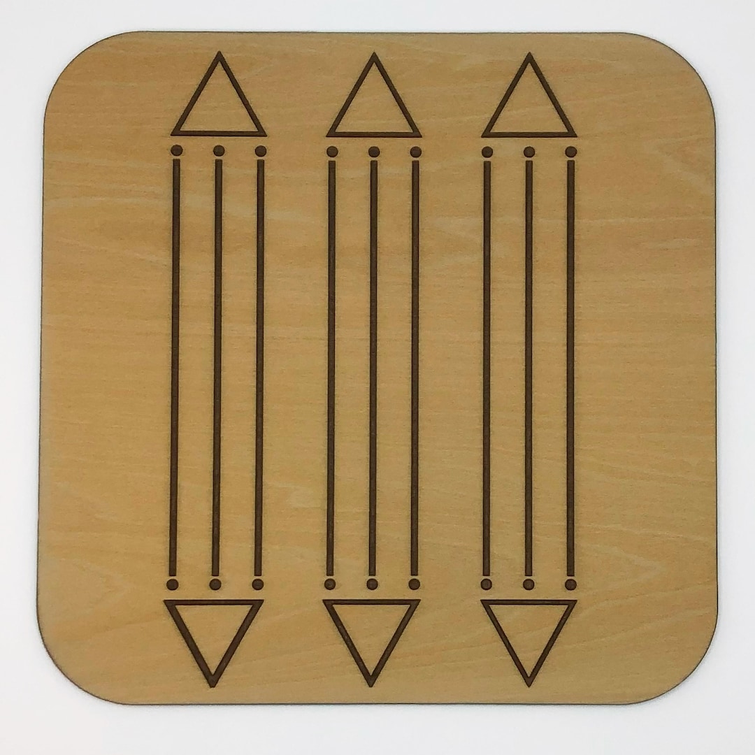 Luxor Radiesthesia Board (radionic Chart) - 1/8" (3mm), 20x20cm - Etsy