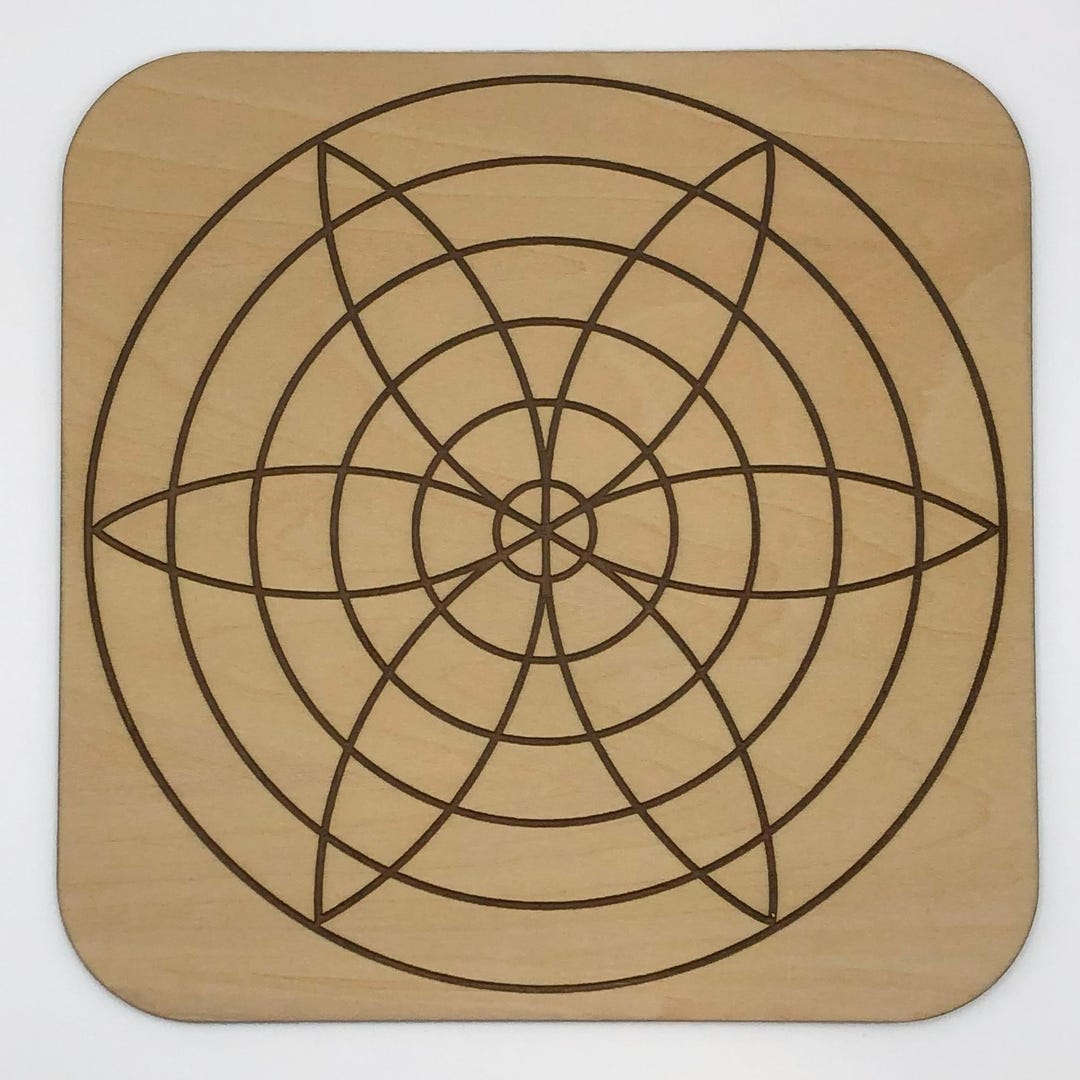 Harmony (harmonia) Radiesthesia Board (radionic Chart) - 1/8" (3mm) or ...
