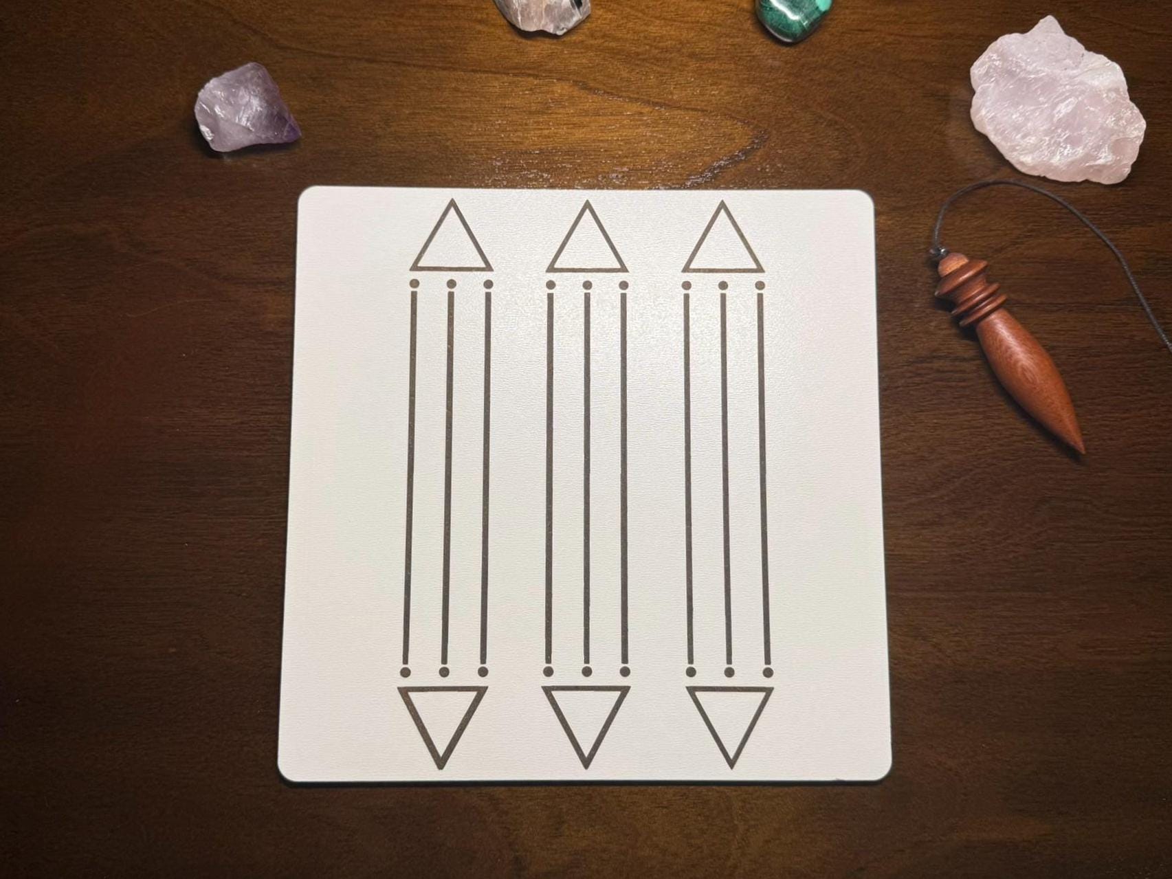 Luxor Radiesthesia Board (radionic Chart) - 1/8" (3mm) White MDF ...