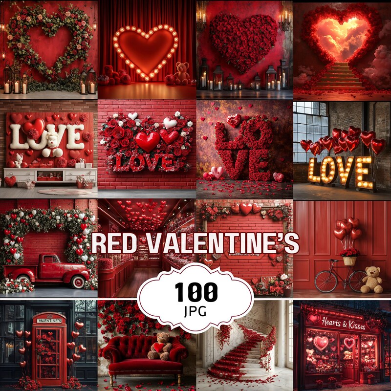 Valentines Backdrop - Etsy