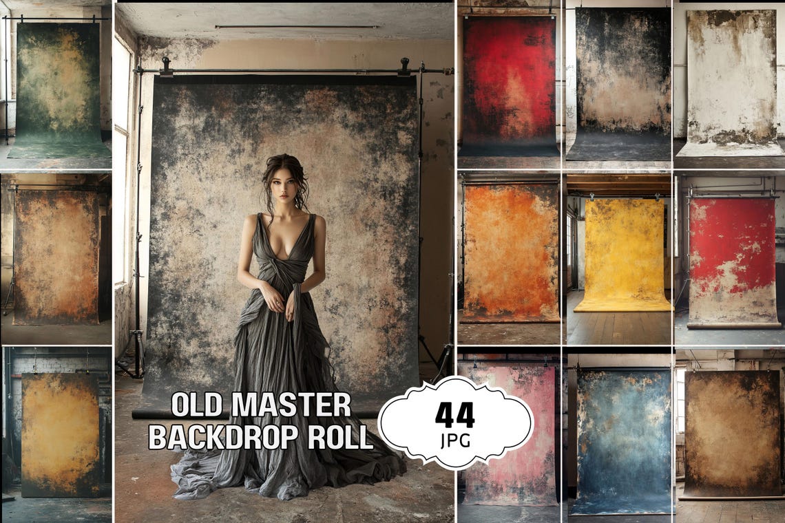 Old Master Backdrop Textures Photography Fine Art Maternity Backdrop ...