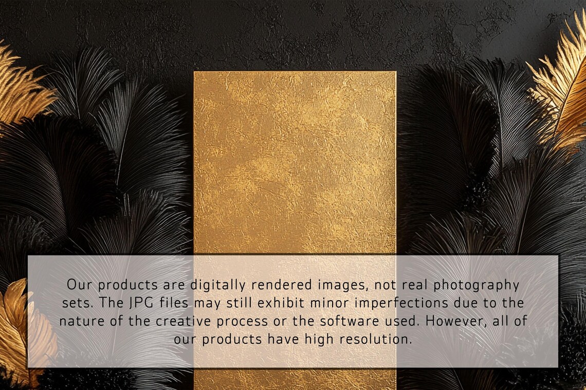 Elegant Black and Gold Backdrop Frame Arch Background Floral Maternity ...