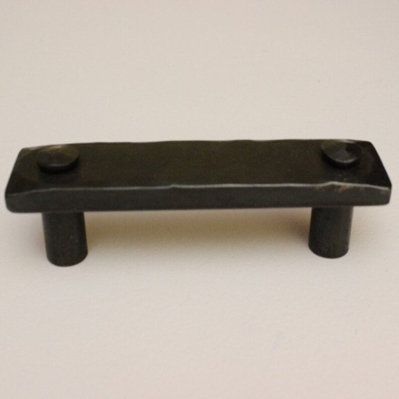 Hand Forged Drawer Handle Button - Etsy