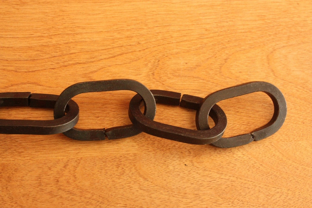 Forged Iron Chain. for Hanging Pot Racks, Plants, Lighting.... - Etsy