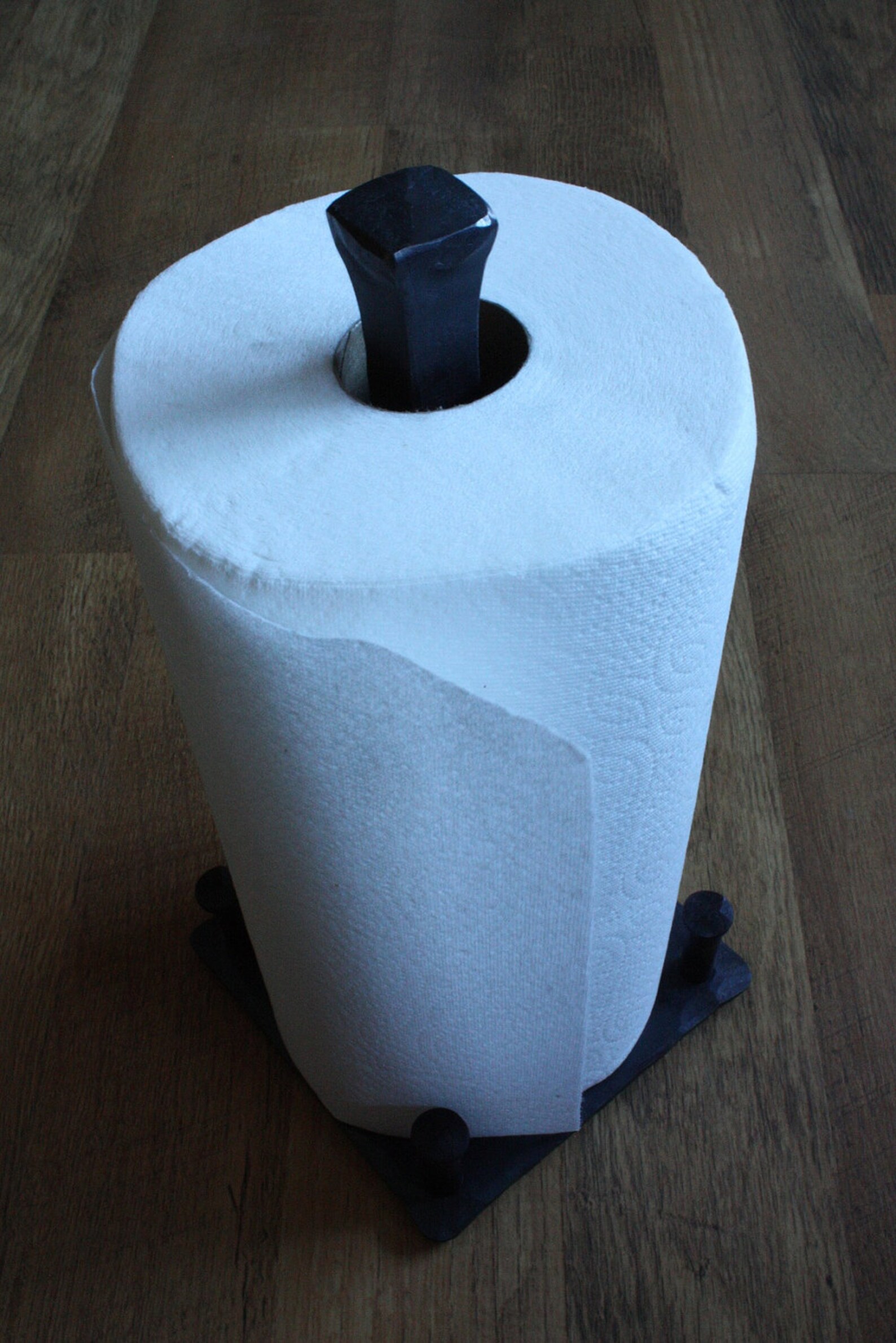 Hand Forged Paper Towel Holder. | Etsy