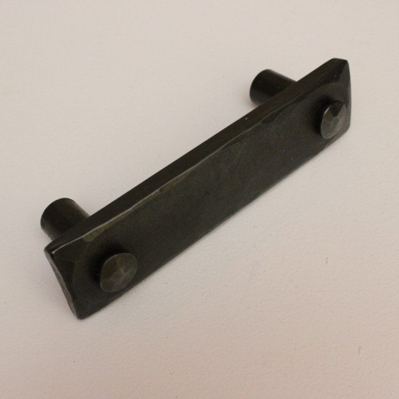 Hand Forged Drawer Handle Button - Etsy