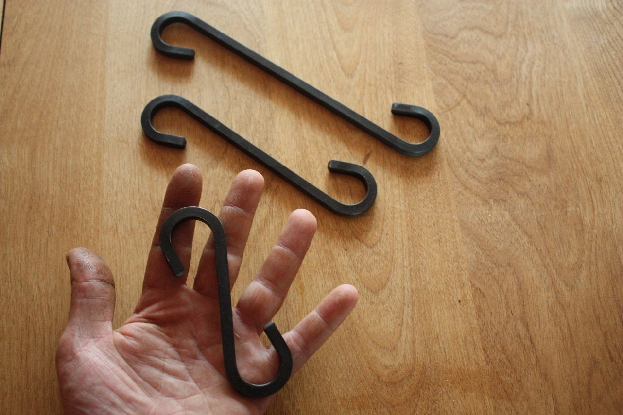 Forged Iron S-hook - Etsy