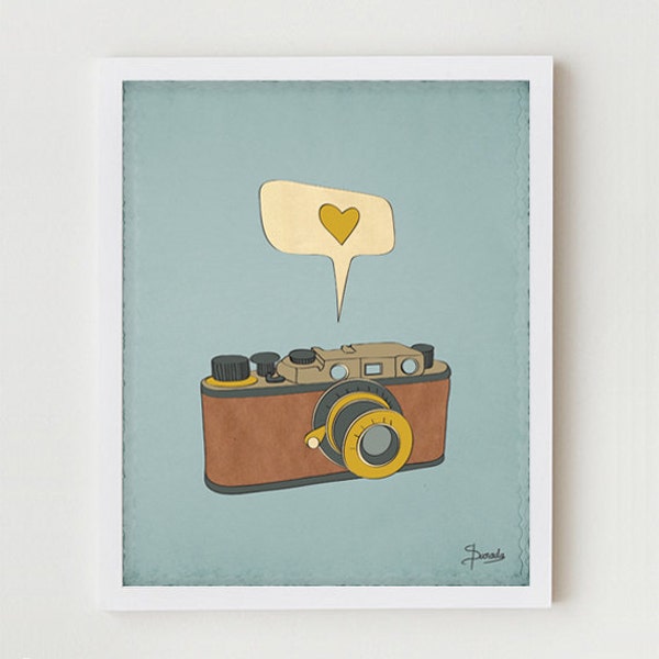 Camera Poster - Etsy