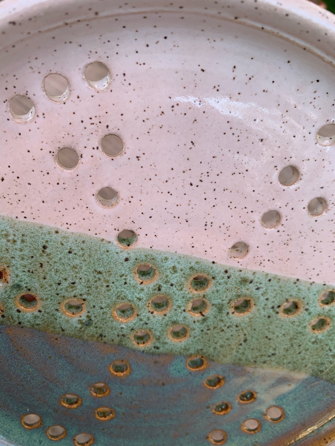 Berry Plate Berry Bowl Colander Strainer - Etsy