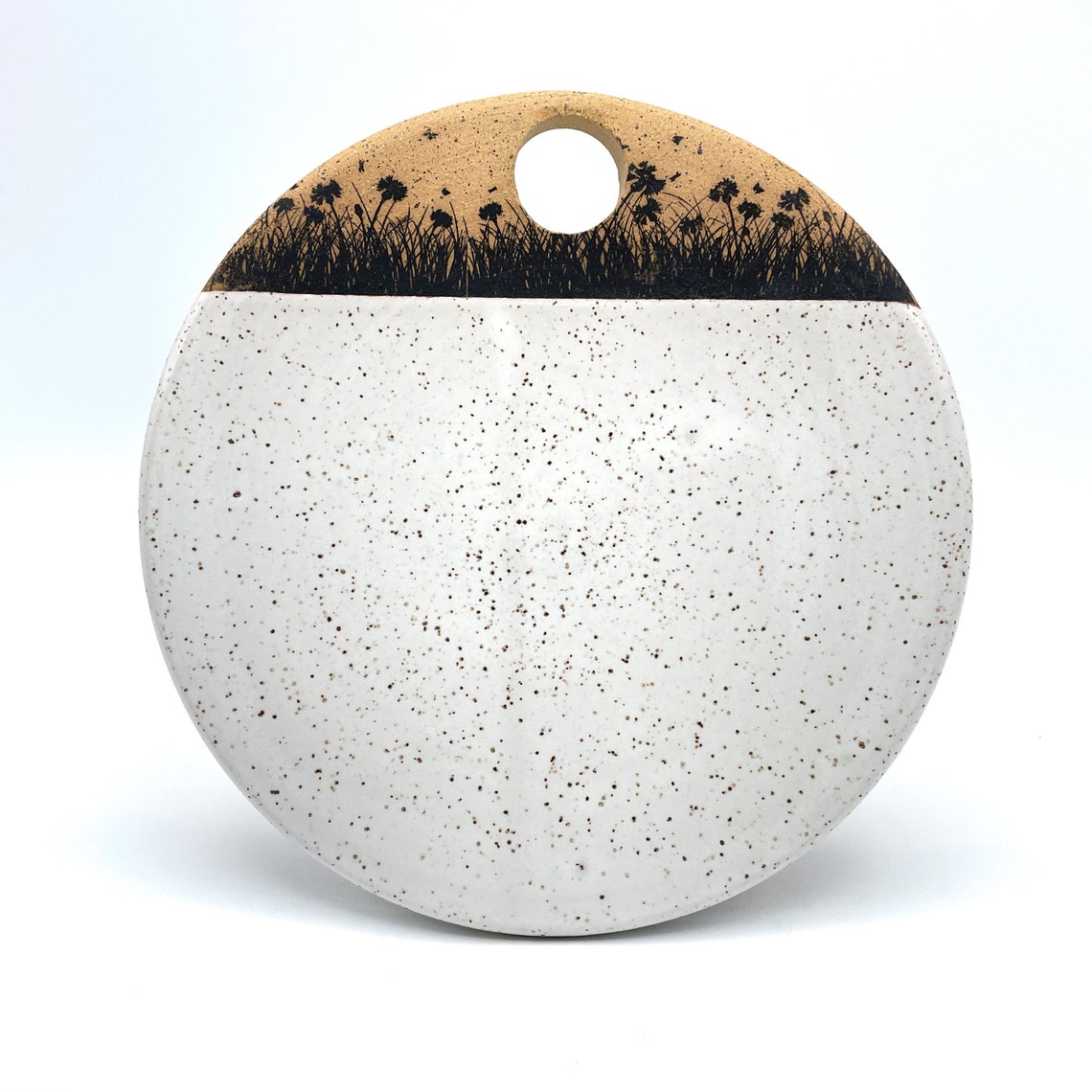 Cheese Stone Wild Field Pattern Charcuterie Tapas Plate - Etsy