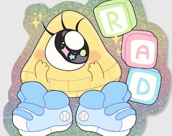 Baby Bill Cipher Sticker Gravity Falls - Etsy