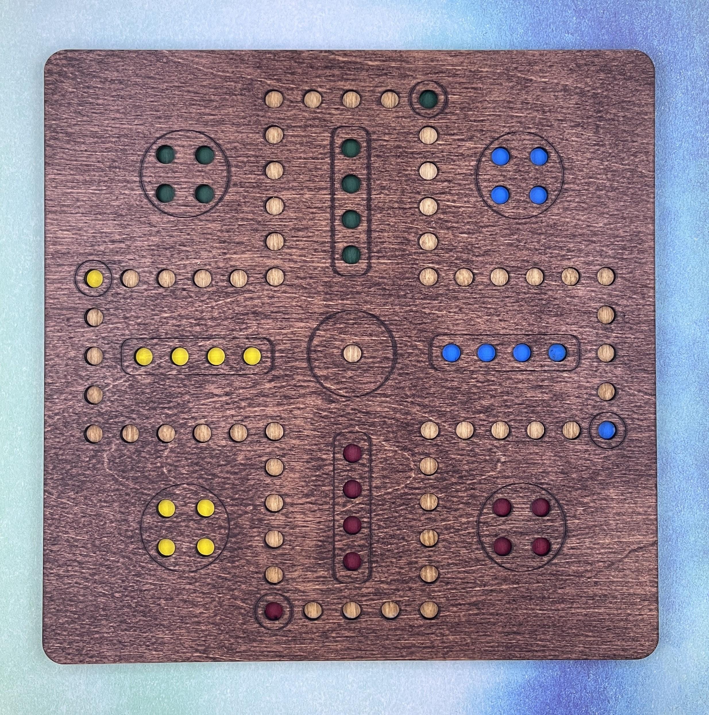 4 Player Aggravation Board Digital File - Etsy
