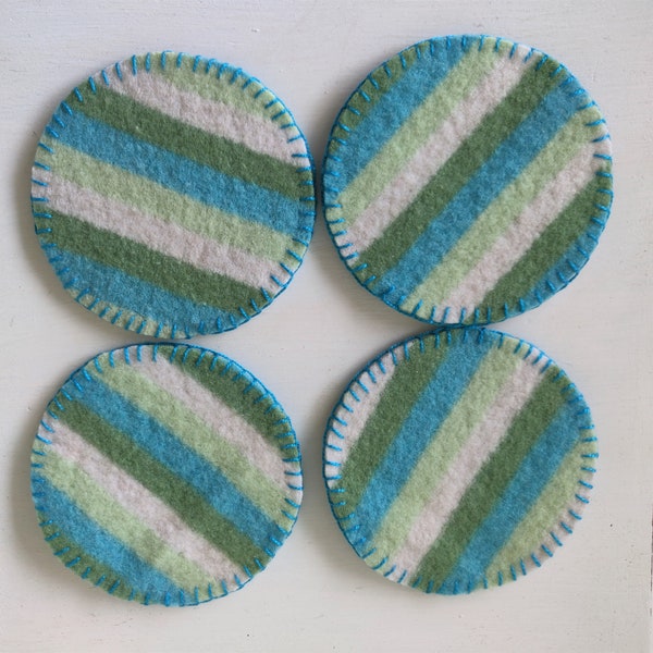 Wool Coasters - Etsy