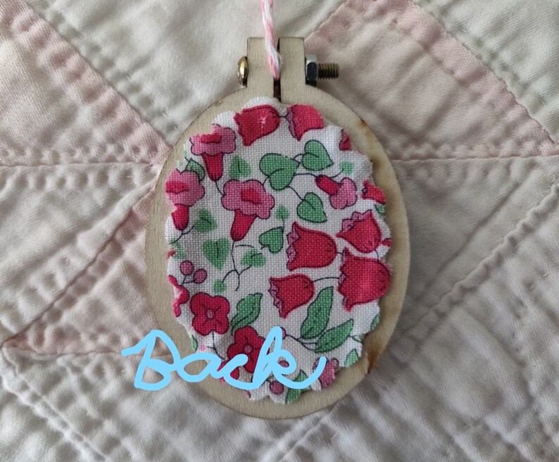 Mini Vintage Stitchery Hoop Art - Etsy