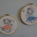 Vintage Embroidered Hoop Art - Etsy