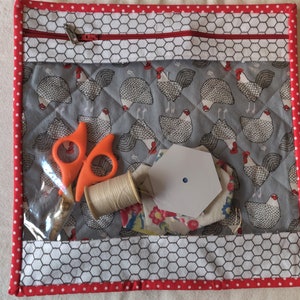 Vinyl Front Project Bag - Etsy