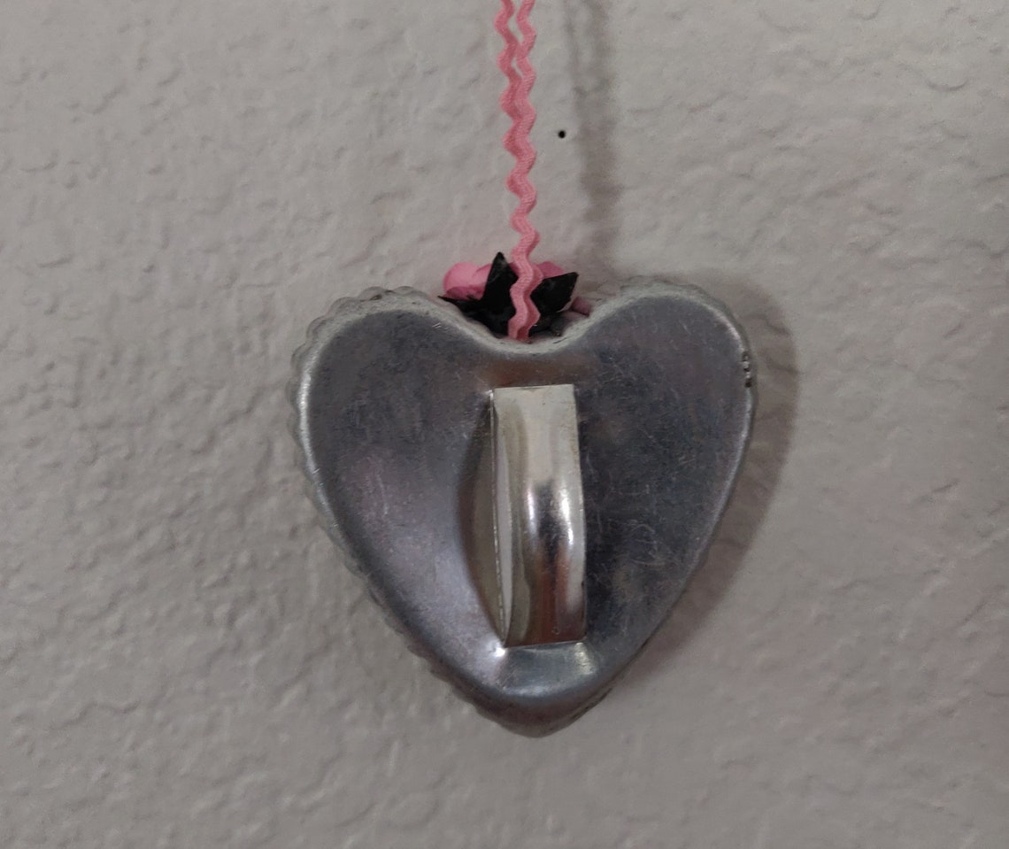Vintage Metal Heart Cookie Cutter Ornament - Etsy