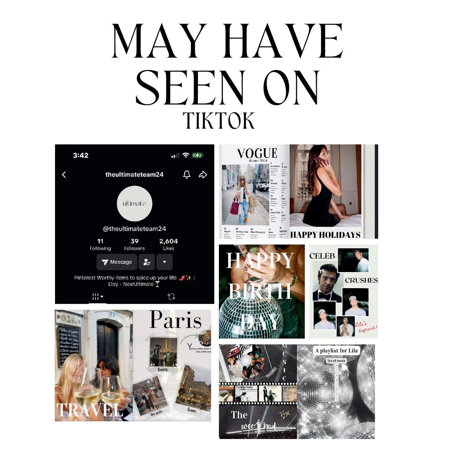 Vogue Birthday Magazine Printable Template, Best Friend Gift (canva ...