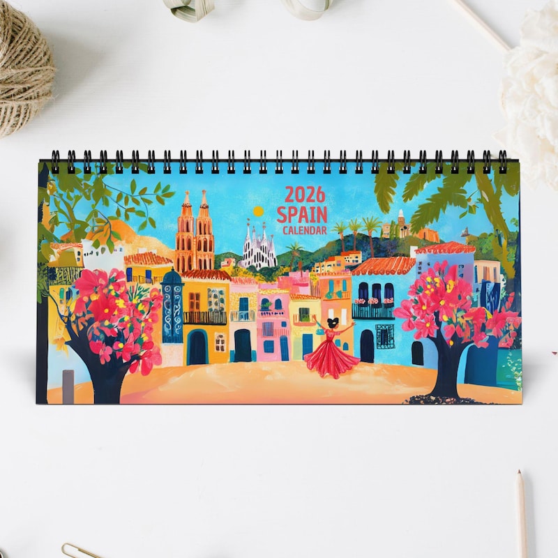 Calendar 2026 Desk Daily - Etsy