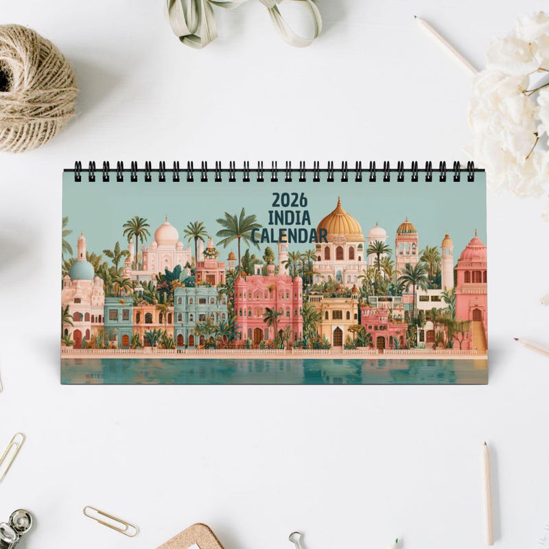 Indian Desk Organiser - Etsy UK