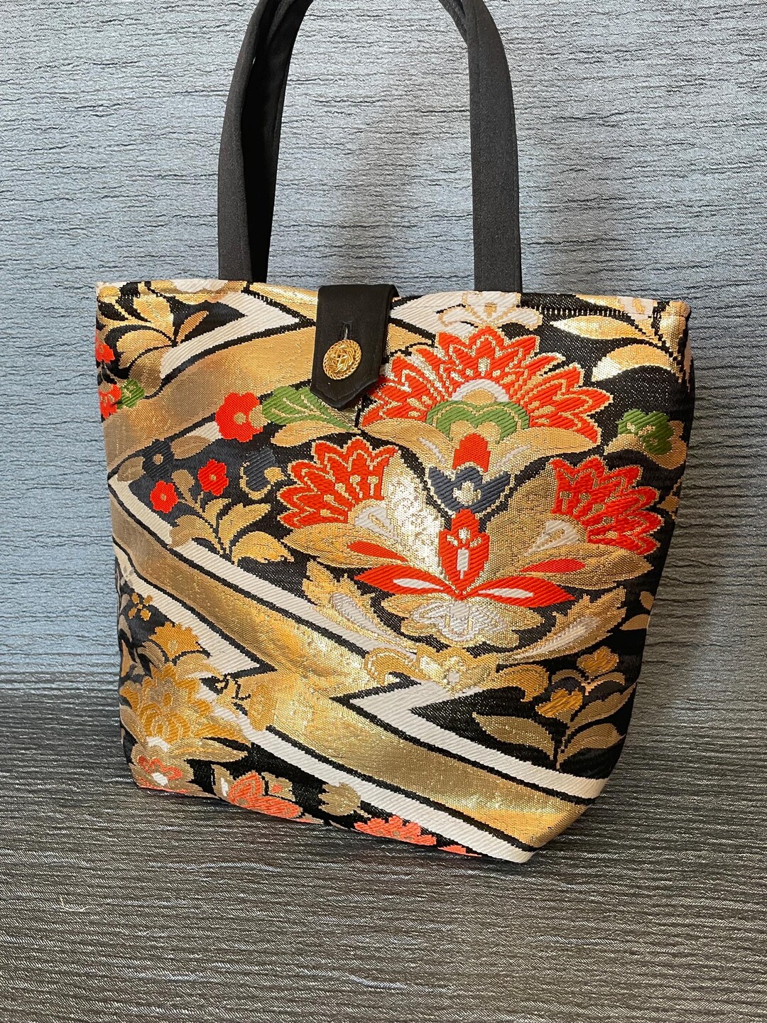 Kimono Bag, Obi Bag, Totebag Japanese Silk Handbag Vintage - Etsy