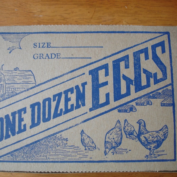 Chicken Egg Carton Signs - Etsy