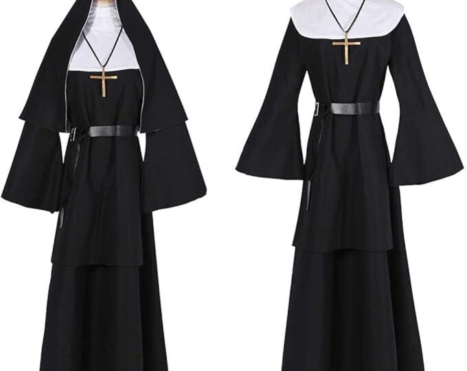 Demon Nun Mask (inspired by Valak) - Etsy