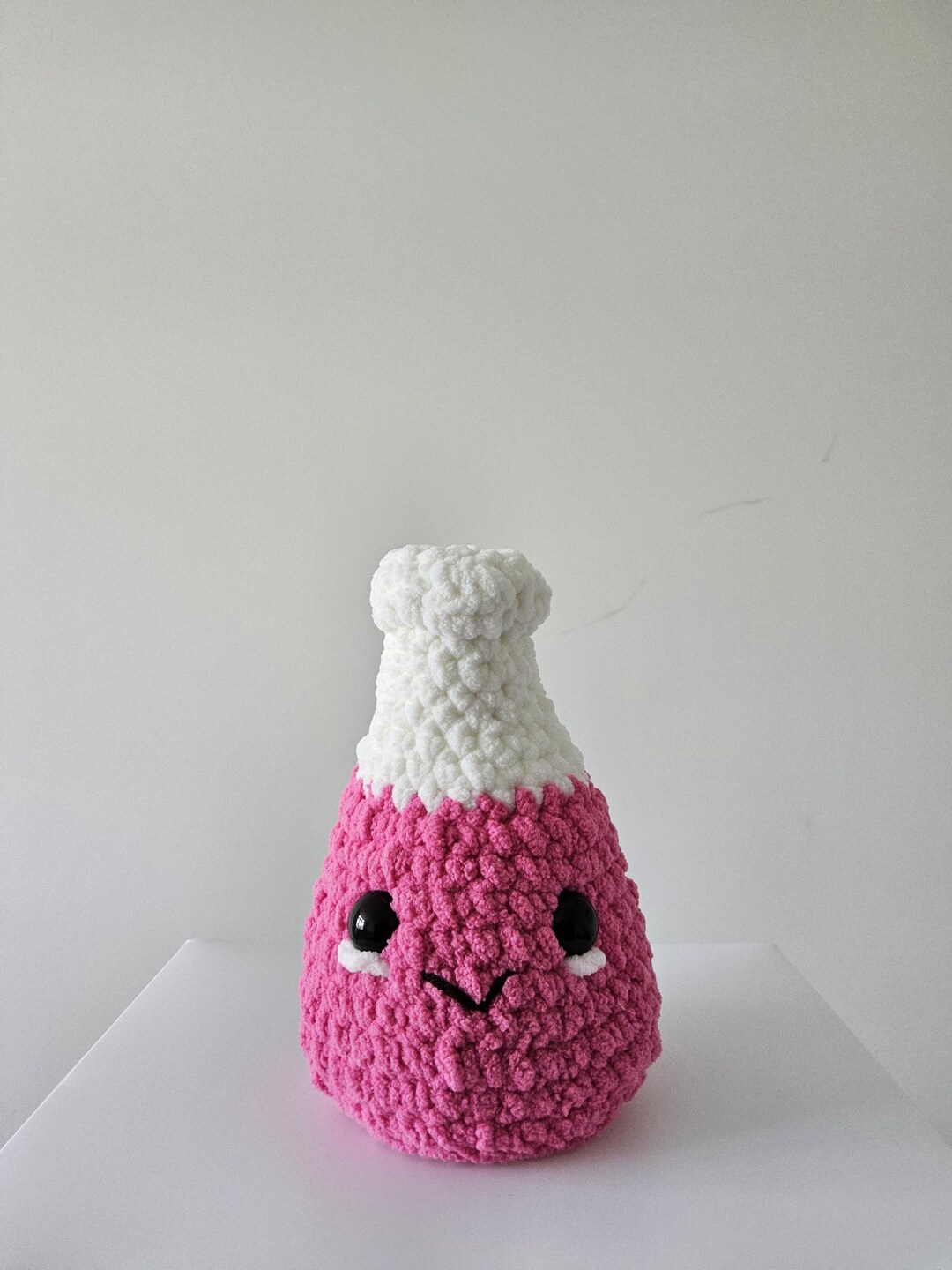 Erlenmeyer Flask Amigurumi Bright Pink - Etsy