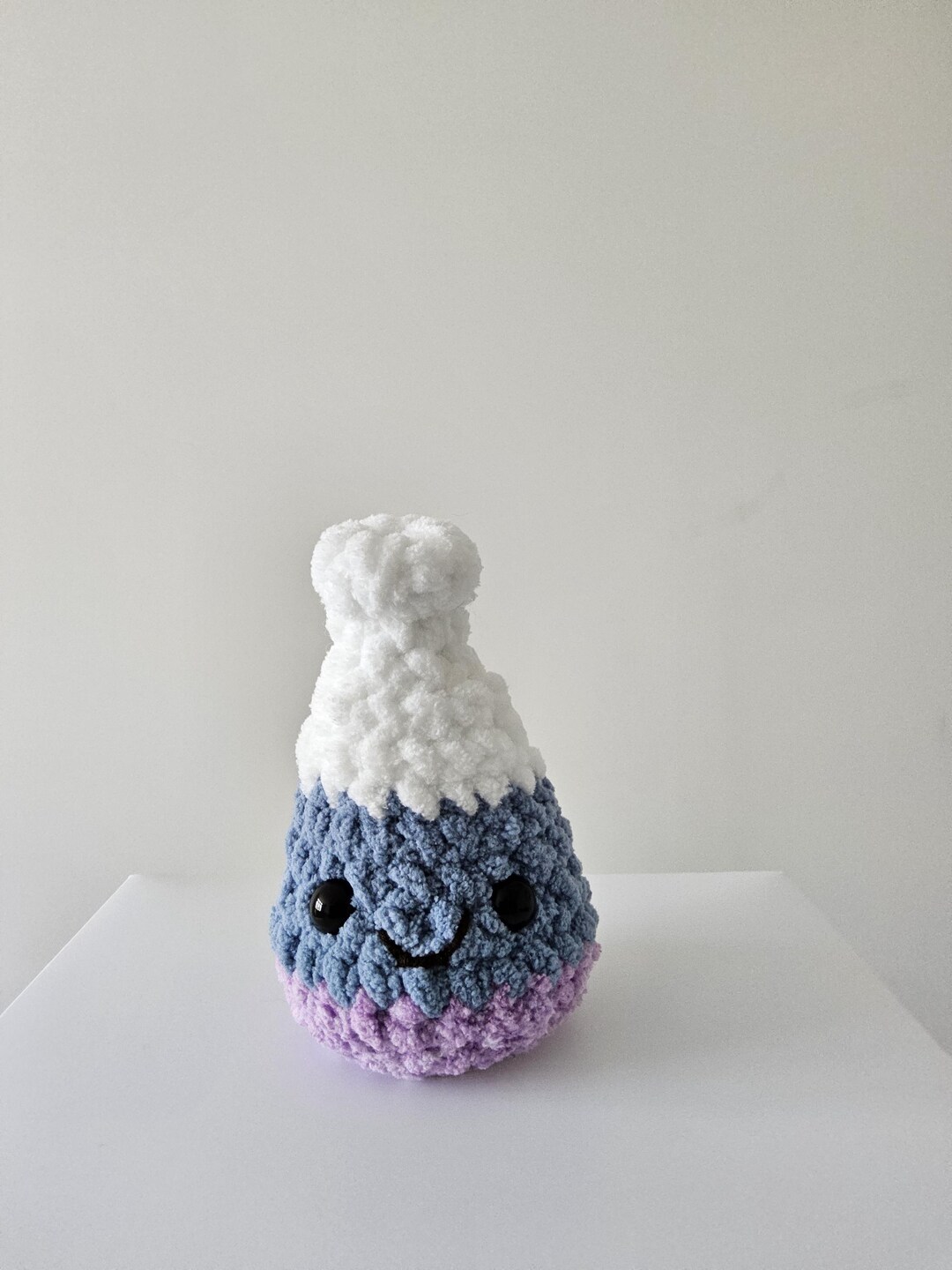 Erlenmeyer Flask Amigurumi - Mini Version - Steel Blue With Purple ...