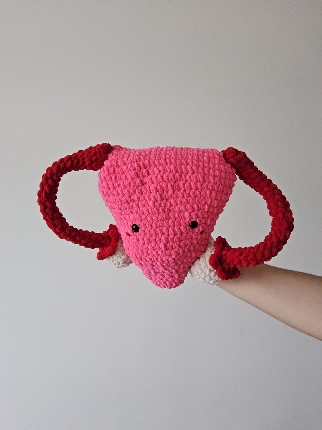 Uterus Crochet Amigurumi Plushie - Etsy