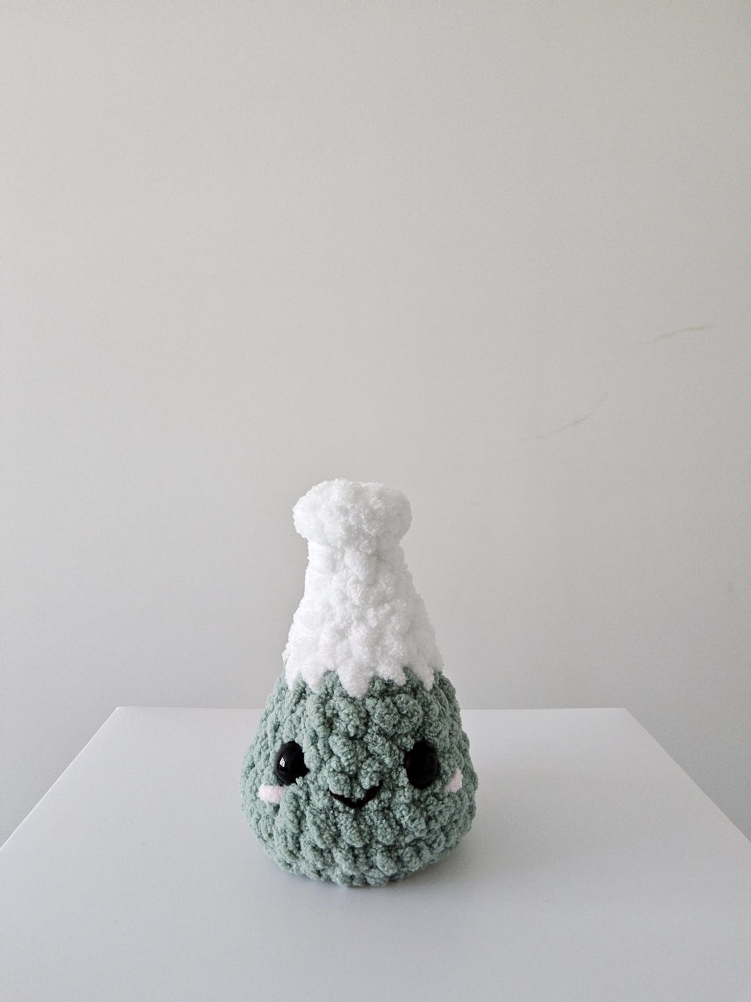Erlenmeyer Flask Amigurumi Mini Version Sage Green - Etsy
