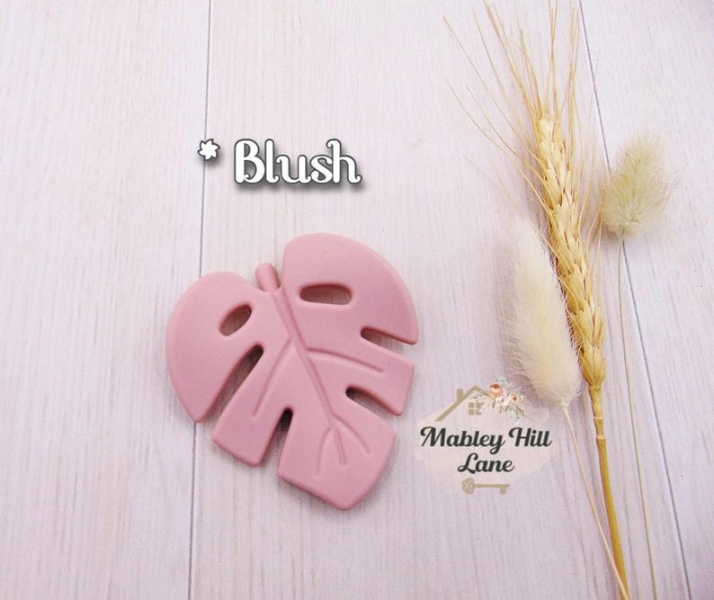 LARGE Silicone Monstera Leaf Sensory Item Fidget Silicone Leaf Pendant ...