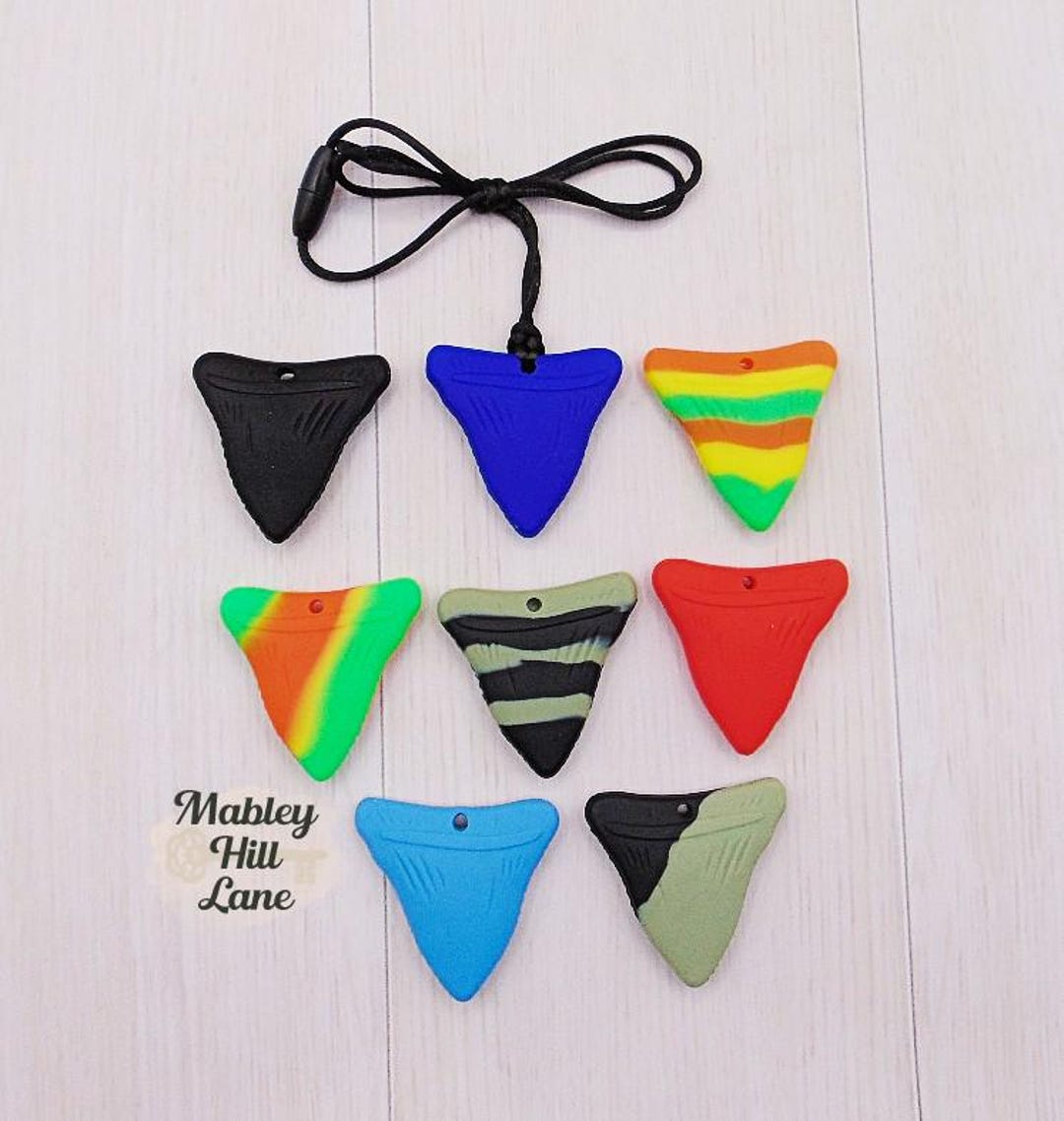 Silicone Sharks Tooth Pendant - Sensory Item - Fidget - Stim Toy - Etsy