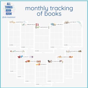 Printable or Digital Reading Journal / Planner Bundle - ARC Reading ...
