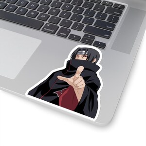 Naruto Sticker, Itachi, Anime Sticker, Room Decoration, Gift for Anime ...