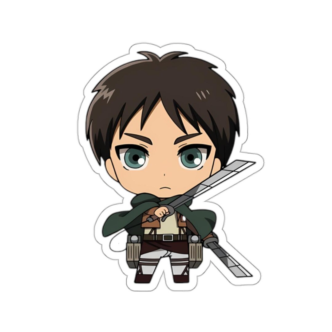 Attack on Titan Sticker, Levi, Anime Sticker, Room Decoration ...