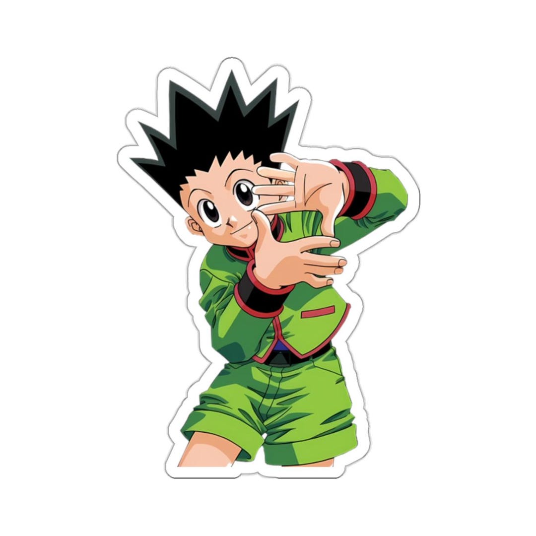 Hunter X Hunter Sticker, Gon, Anime Sticker, Unique Gift, Room ...