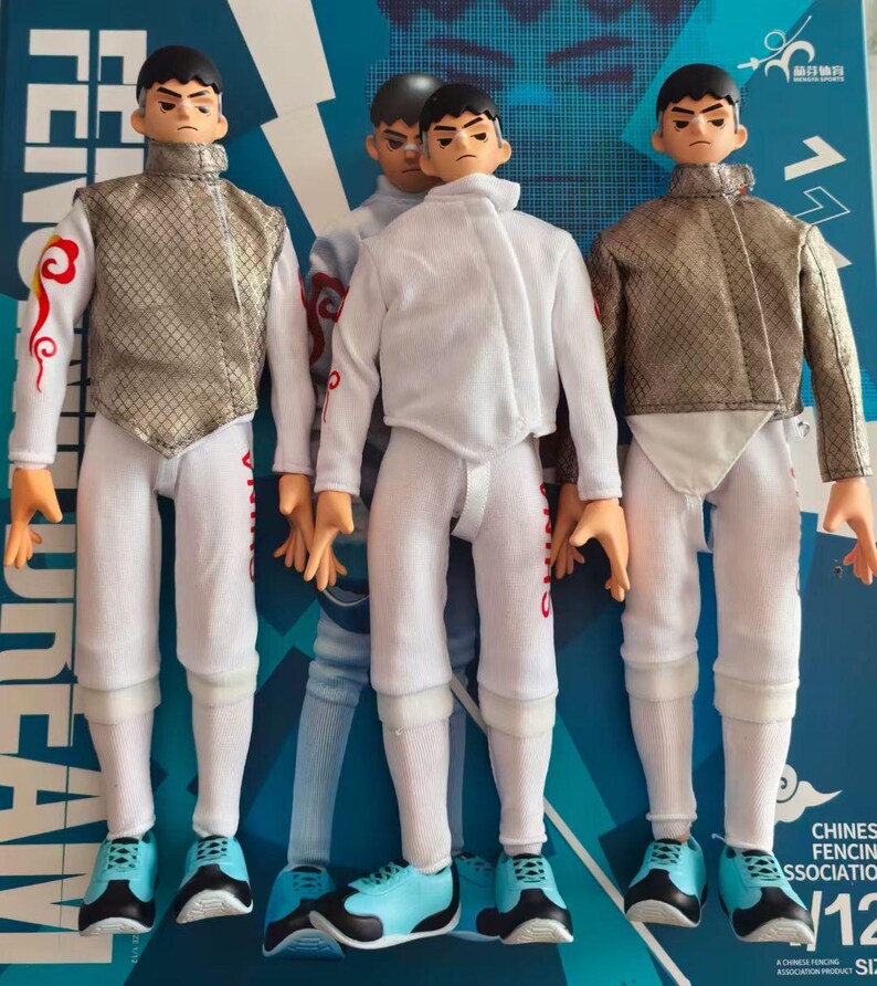 Fencing Figures, Movable Fencing Action Figures, Fencing Decorations ...