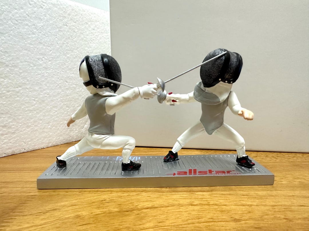 Fencing Foil Statues, Fencing Figures, Fencing, Fencing Decorations ...