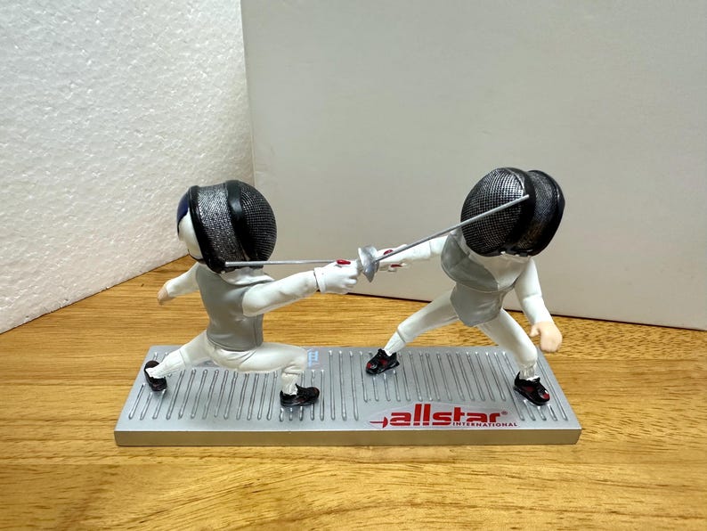 Fencing Foil Statues, Fencing Figures, Fencing, Fencing Decorations ...
