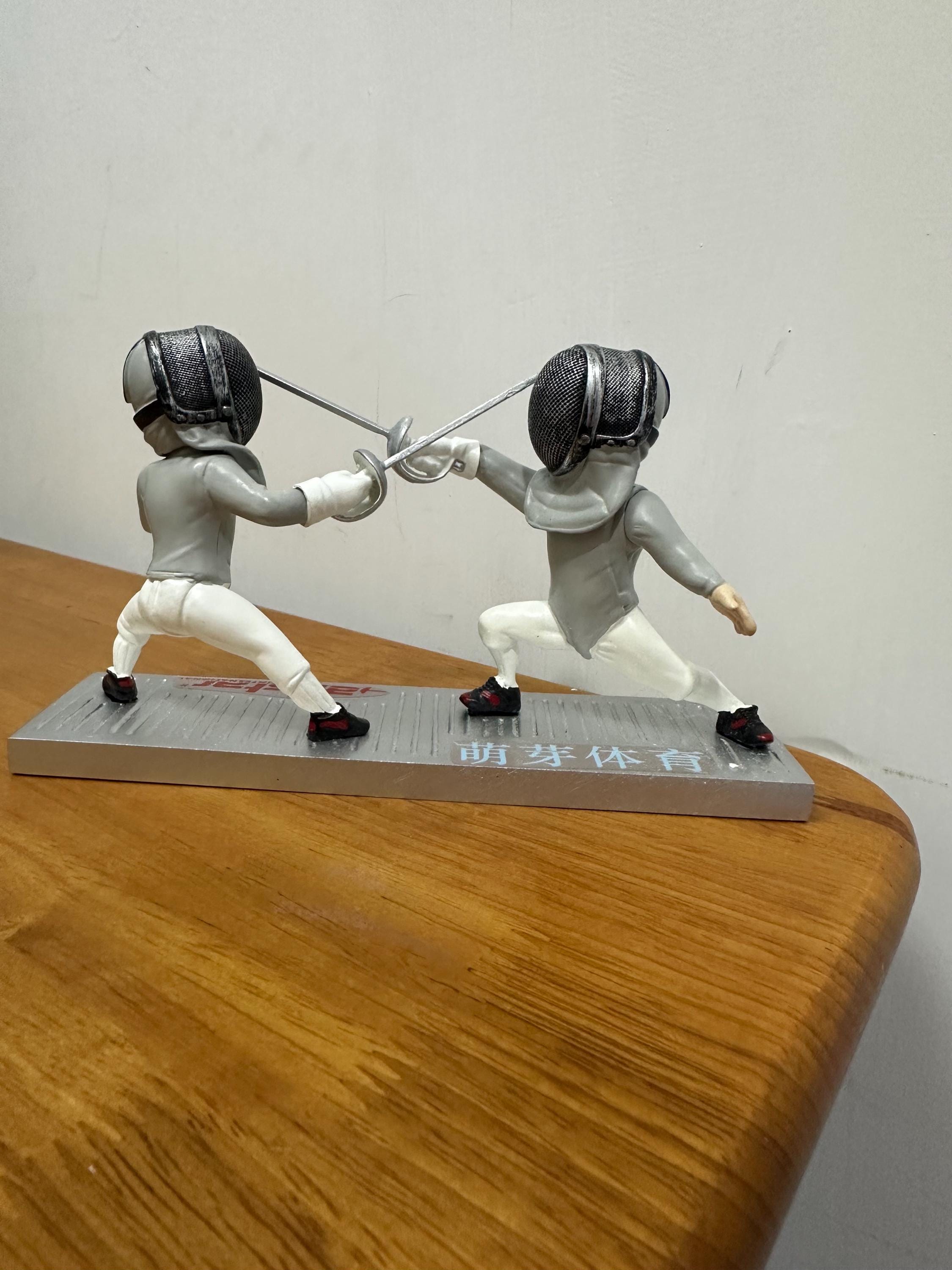 Fencing Saber Statues, Fencing Figures, Fencing, Fencing Decorations ...