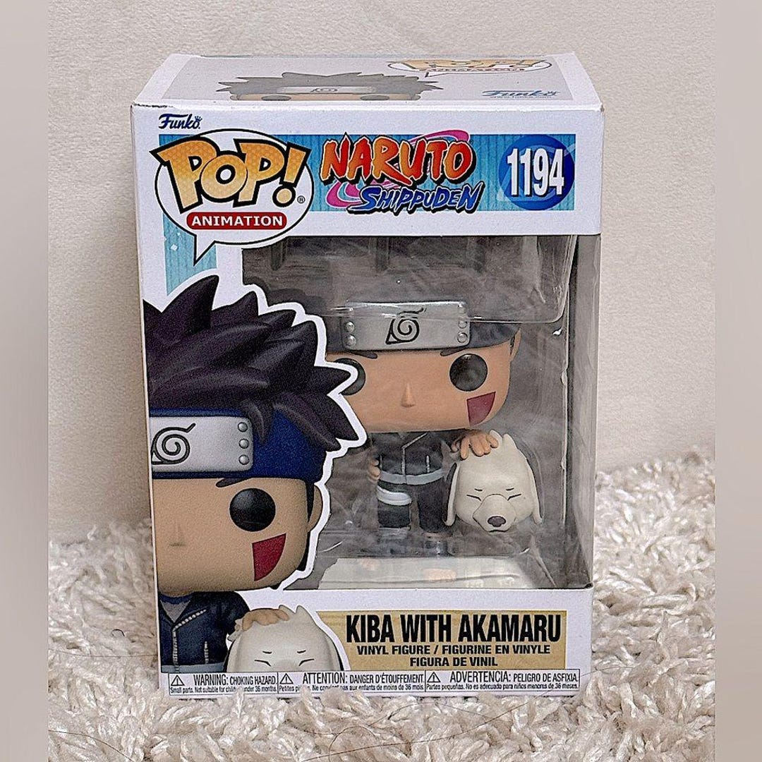 Funko Pop! Animation Naruto Shippuden #1194 Kiba With Akamaru W ...